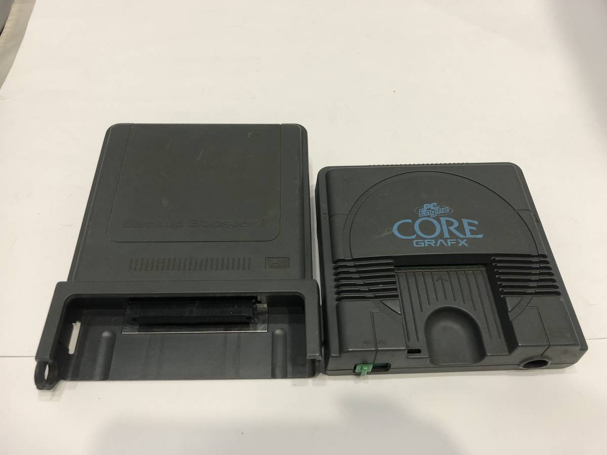 NEC PC Engine Coregrafx PI-TG3 Console Backup Booster II PI-AD8 PCエンジン ...