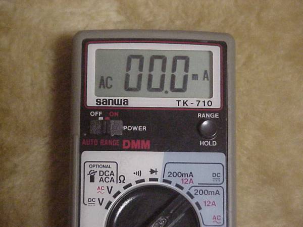 sanwa デジタルメーター TK-710 テスター(電気計測器)｜売買されたオークション情報、yahooの商品情報をアーカイブ公開 - オークファン（aucfan.com）