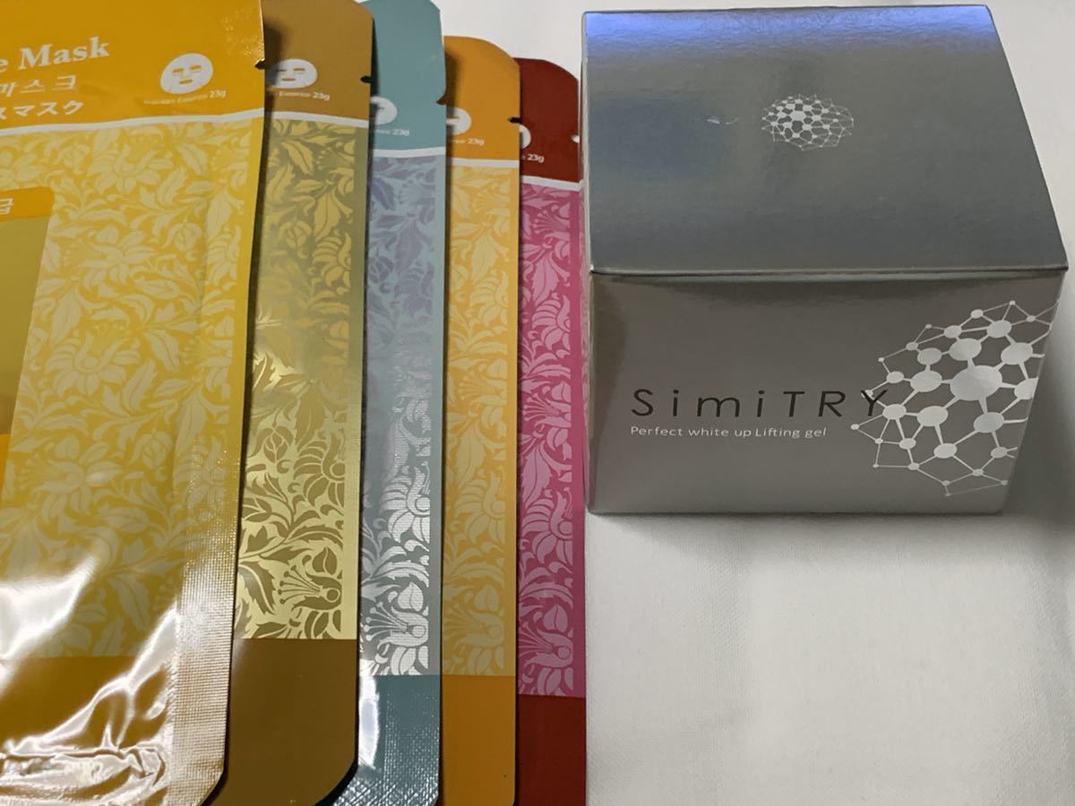 シミトリー SimiTRY 60g 薬用美白オールワンジェル+フェイスマスク5枚(一般)｜売買されたオークション情報、yahooの商品情報をアーカイブ公開 - オークファン（aucfan.com）