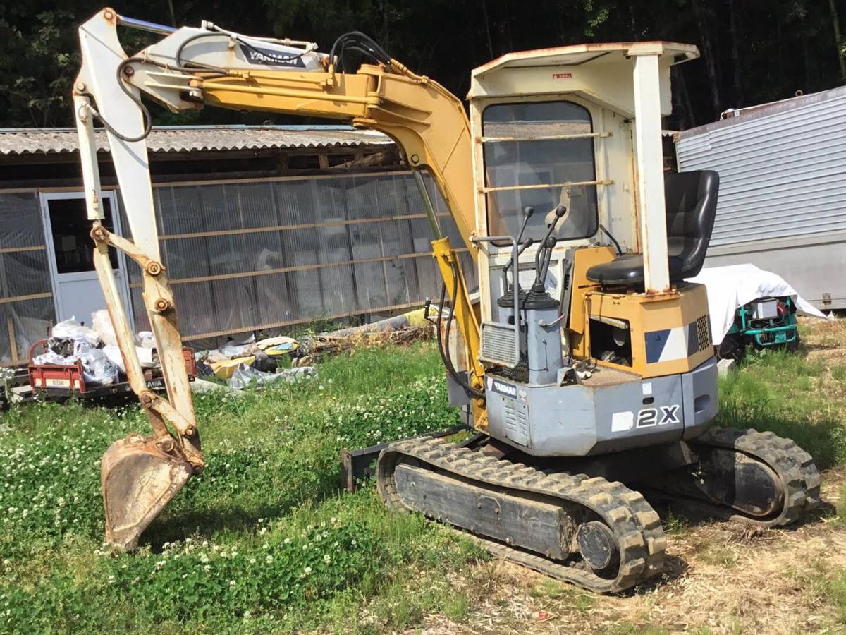 ヤンマーミニユンボ B2X 2トンクラス 日立/クボタ/コマツ/IHI(建設機械、重機)｜売買されたオークション情報、yahooの商品情報をアーカイブ公開 - オークファン（aucfan.com）