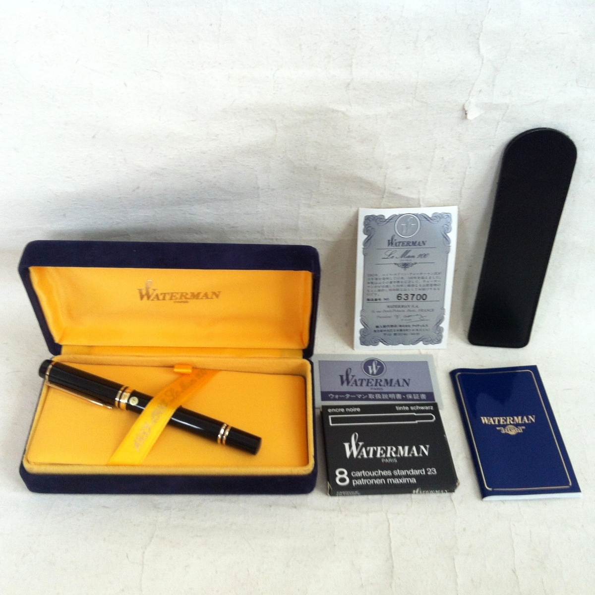 万年筆 ウォーターマン ル マン100 記念 K18 WATERMAN PARIS 1883-1983 LeMan100(ウォーターマン)｜売買されたオークション情報、yahooの商品情報を ...