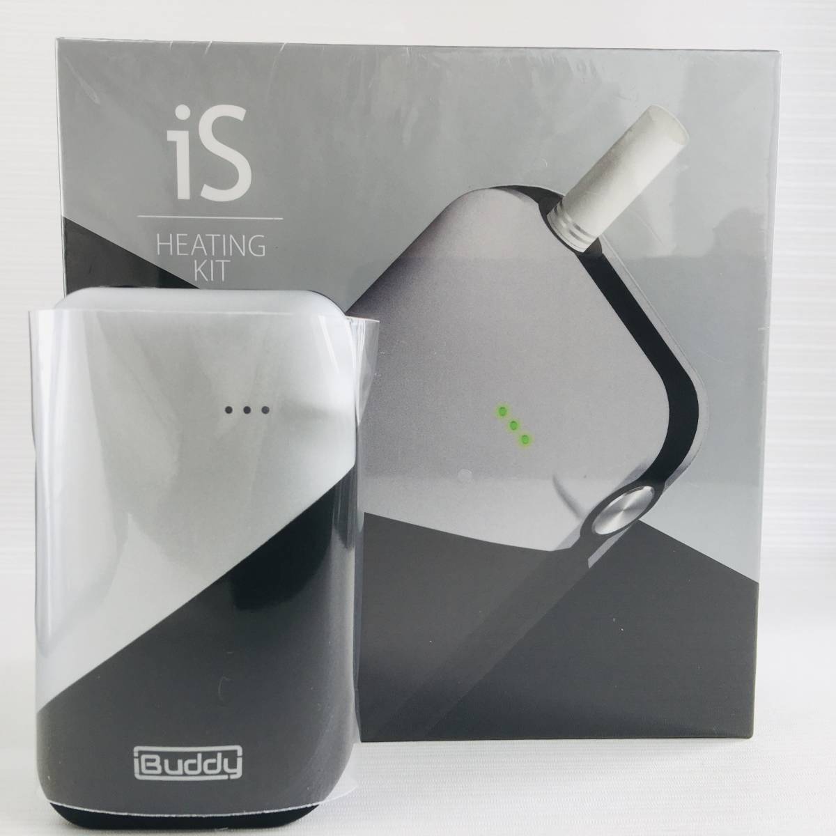 iBuddy iS シルバー/ブラック iQOS互換機 + 予備キャップ付き(その他)｜売買されたオークション情報、yahooの商品情報を ...