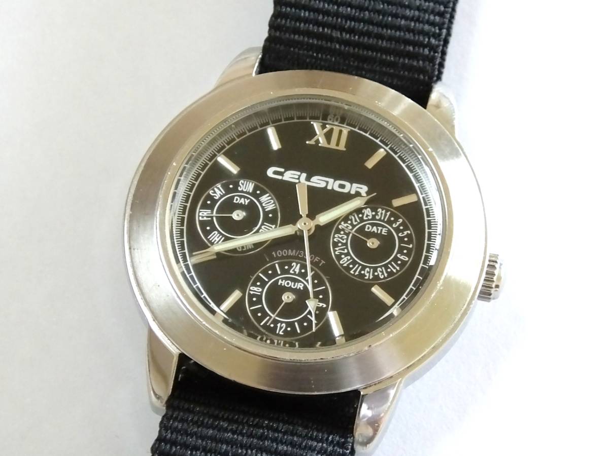 CELSIOR トヨタ セルシオ メンズ 腕時計 CELSIOR TOYOTA クオーツ watch(トヨタ)｜売買されたオークション情報 ...