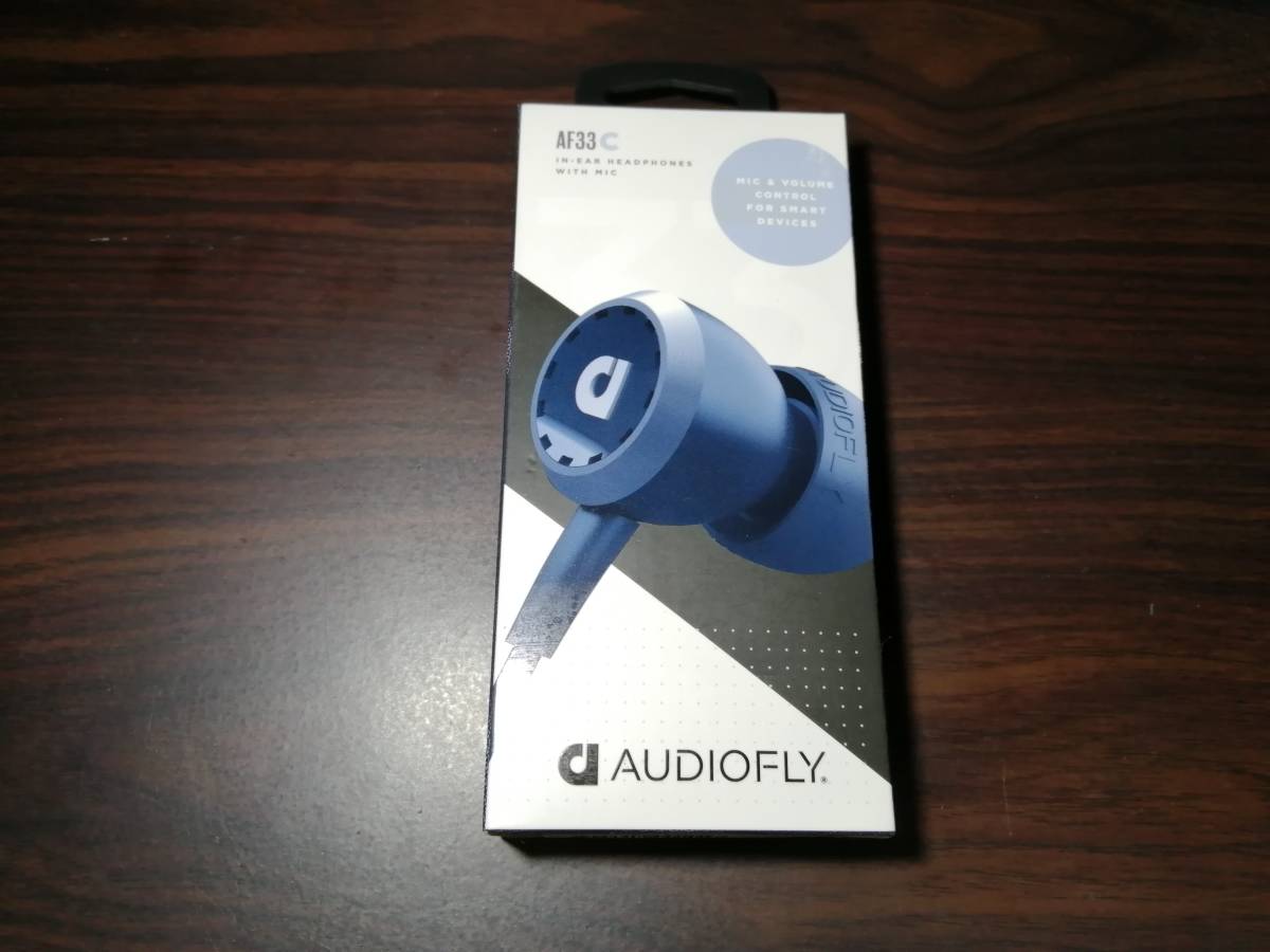 AUDIOFLY イヤホン マイク AF33C ローランド AF333-2-01 ピアノ ブラック In-Ear Headphone ...