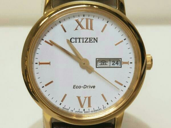 箱.取説付き CITIZEN シチズン E001-S107296 レディース腕時計 ソーラー エコドライブ(その他)｜売買されたオークション情報、yahooの商品情報をアーカイブ公開 ...