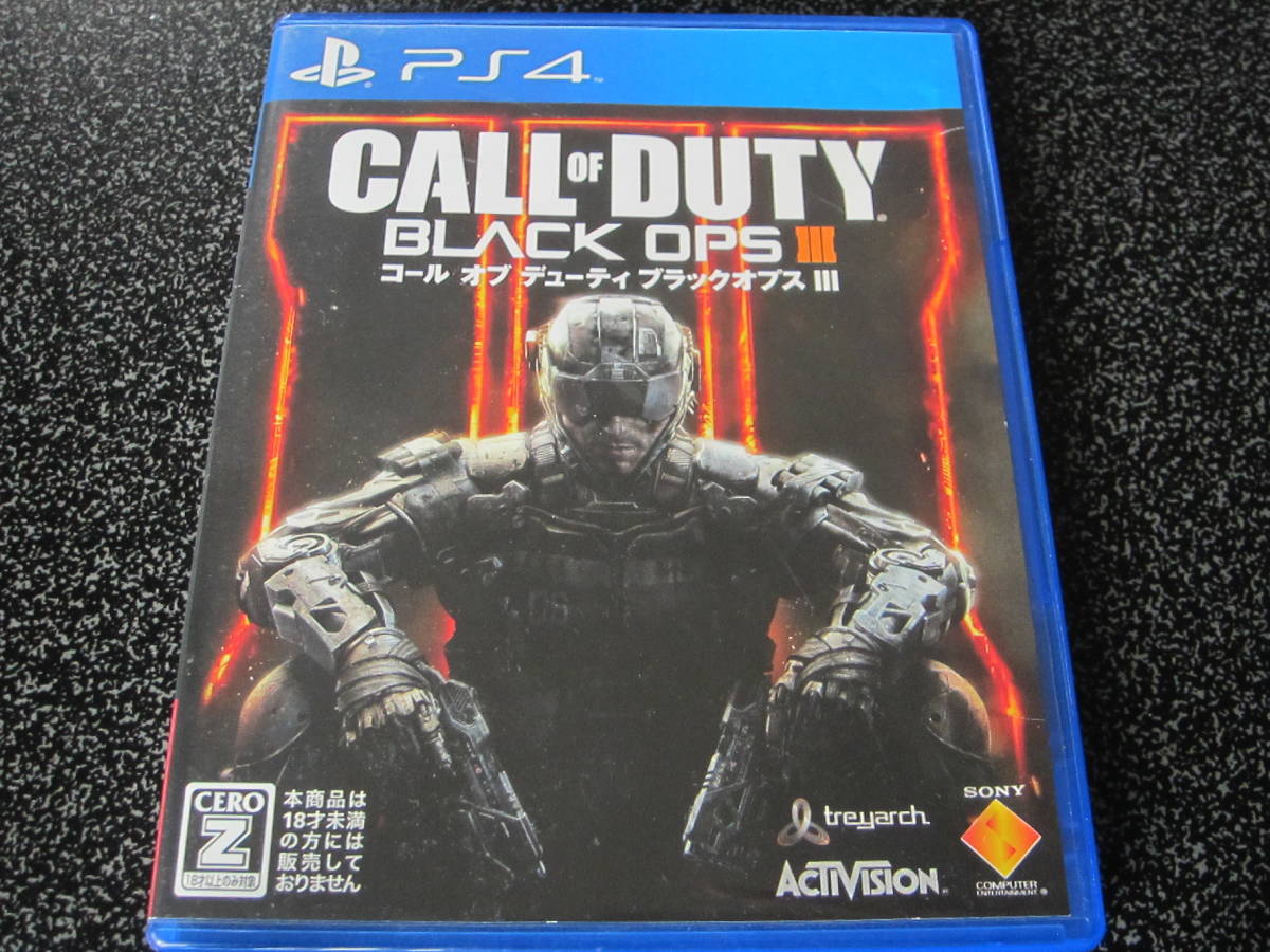 翌日発送＆同梱 送料100円 コール オブ デューティ ブラックオプスIII Call of Duty Black Ops 3 / COD BO3 / PS4ソフト(PS4ソフト)｜売買された ...