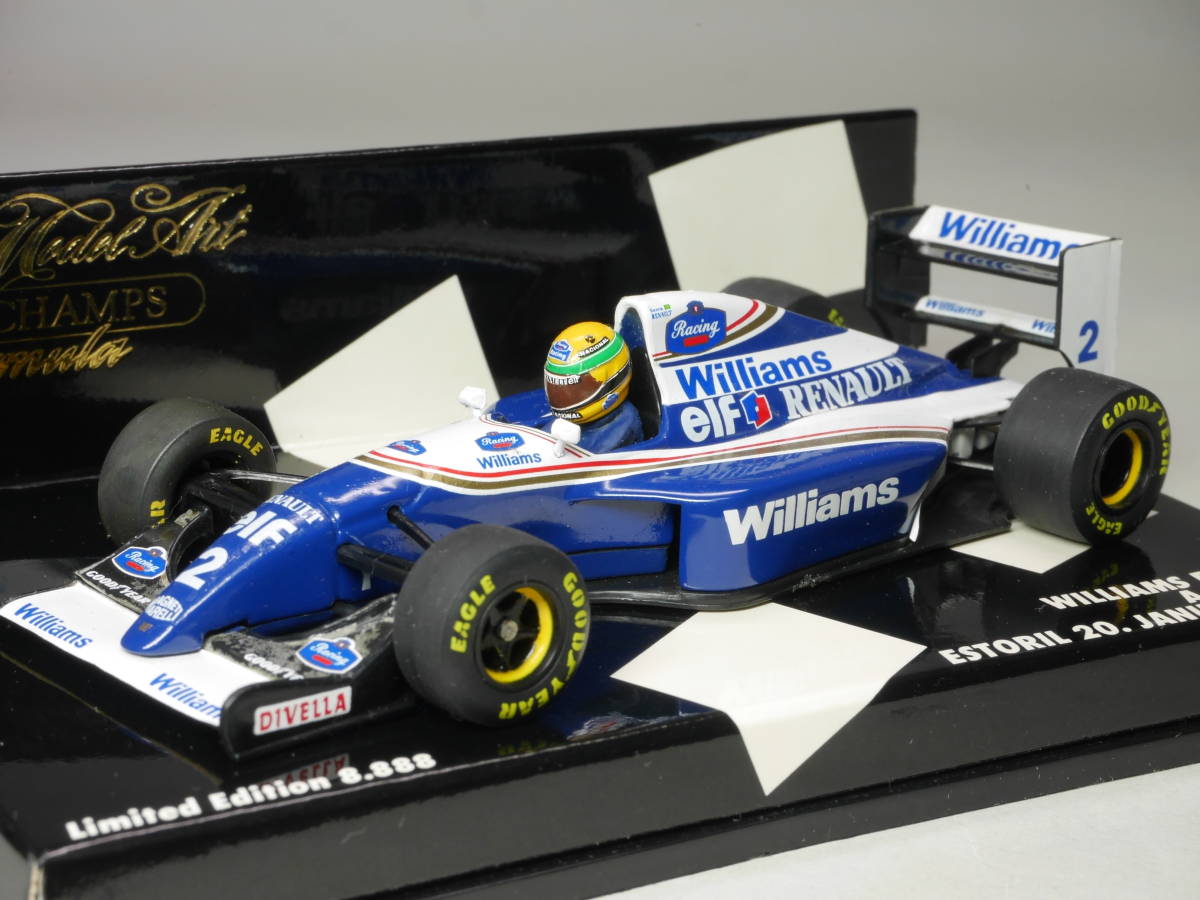 PMA 1/43 Williams FW15 A.セナ エストリル 1994 Limited Edition 8 888(レーシングカー ...