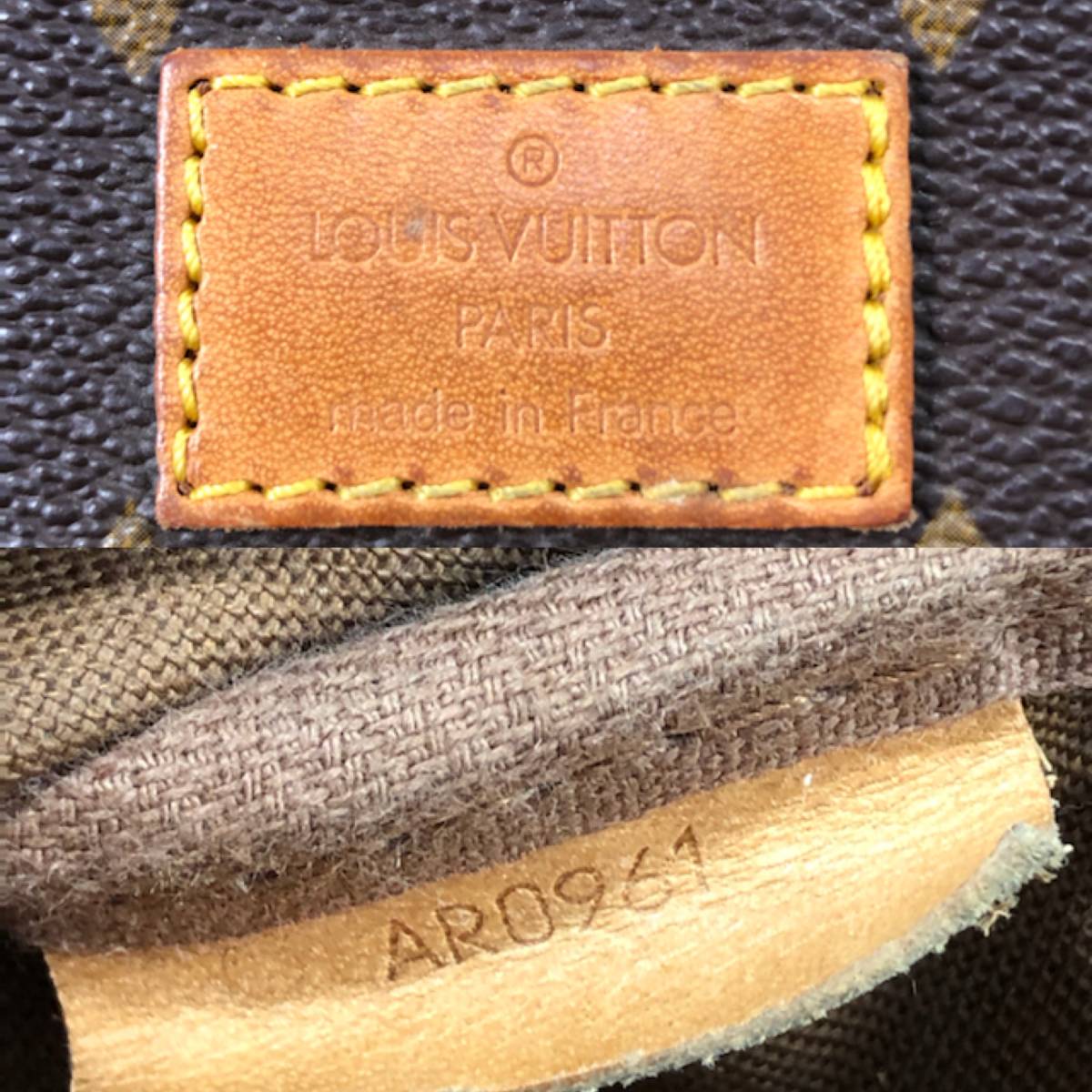 LOUIS VUITTON ルイヴィトン モノグラム ソミュール30 保存袋付き M42256 ショルダーバッグ 斜め掛け LV AR0961 KB(ショルダーバッグ)｜売買されたオークション ...