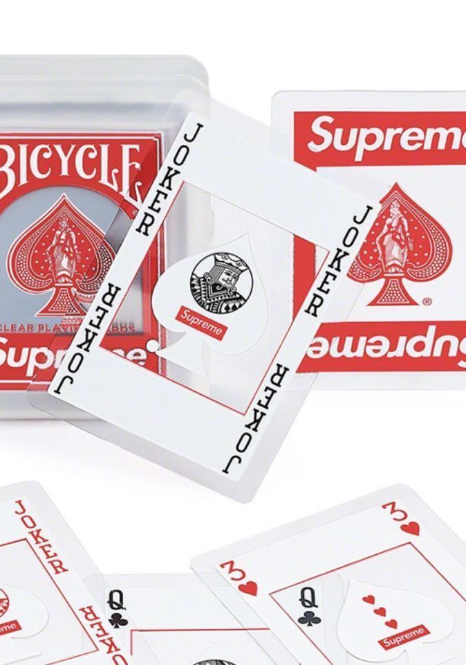 Supreme Bicycle Clear Playing Cards トランプ トランプカード シュプリームカード(その他)｜売買された ...
