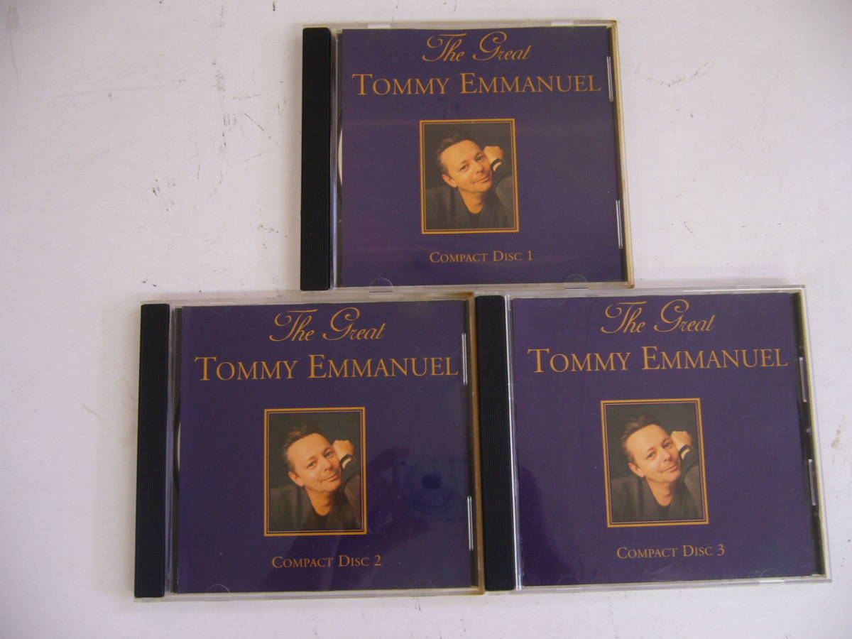 5254 CD トミー エマニュエル The Great TOMMY EMMANUEL 3枚 まとめて(その他)｜売買されたオークション情報 ...