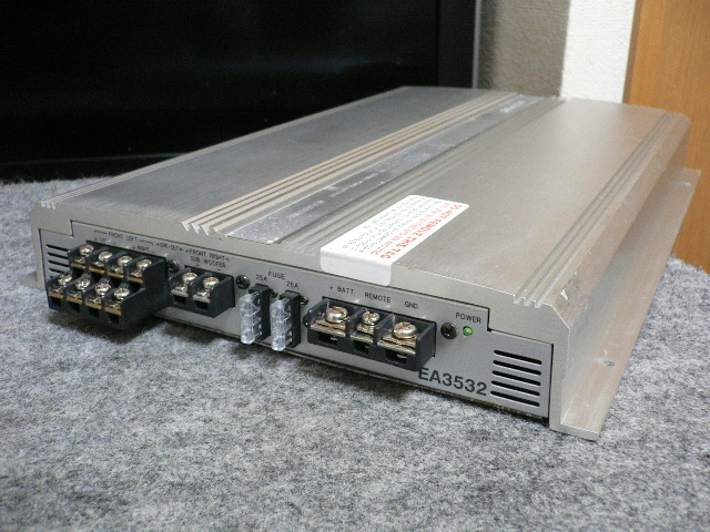 ECLIPSE イクリプス EA3532 5chパワーアンプ 部品交換済み(アンプ)｜売買されたオークション情報、yahooの商品情報を ...