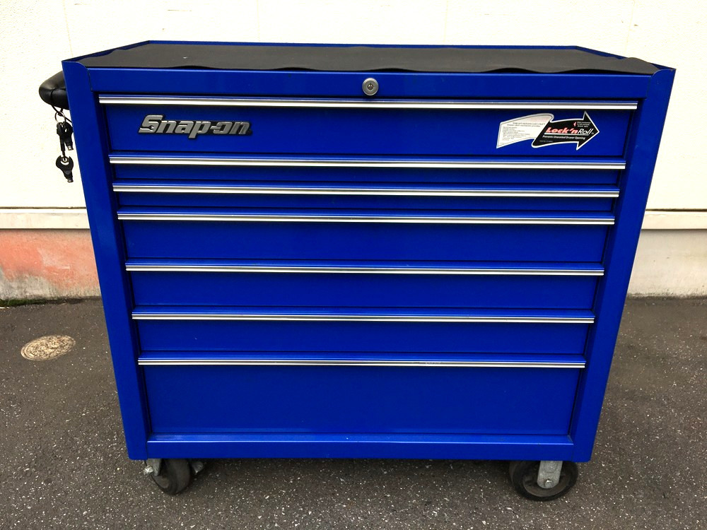 同梱不可 品 Snap-on スナップオン KRA4107シリーズ ツールストレージ KRA4107DKPCM ロイヤルブルー 店頭引取可能 ...