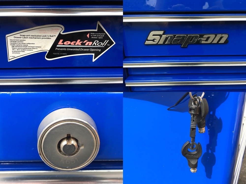 同梱不可 品 Snap-on スナップオン KRA4107シリーズ ツールストレージ KRA4107DKPCM ロイヤルブルー 店頭引取可能 ...