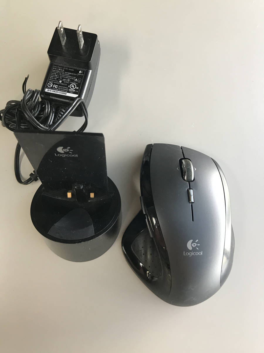 Logicool ワイヤレスマウス M-RBQ124 ロジクール 充電器 ACアダプター 付き みセット販売(ワイヤレスマウス)｜売買された ...