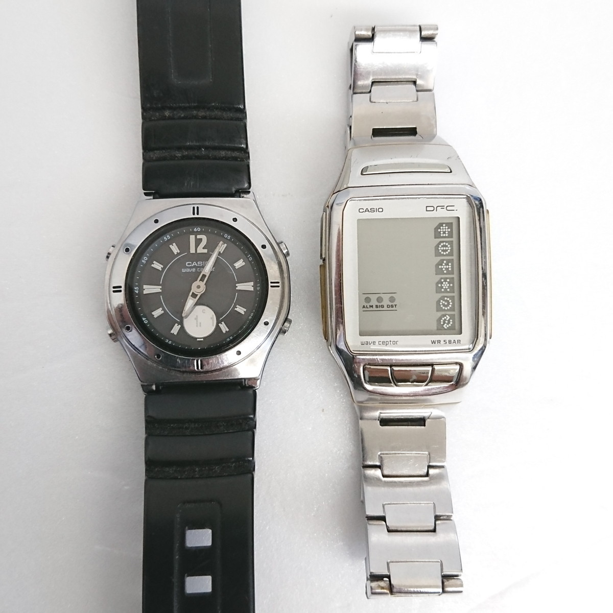 1円 CASIO カシオ wave ceptor ウエーブセプター 二本セット 5133 LWA-M141 2693 DFC-100 動作未確認品 8686(その他)｜売買されたオークション ...