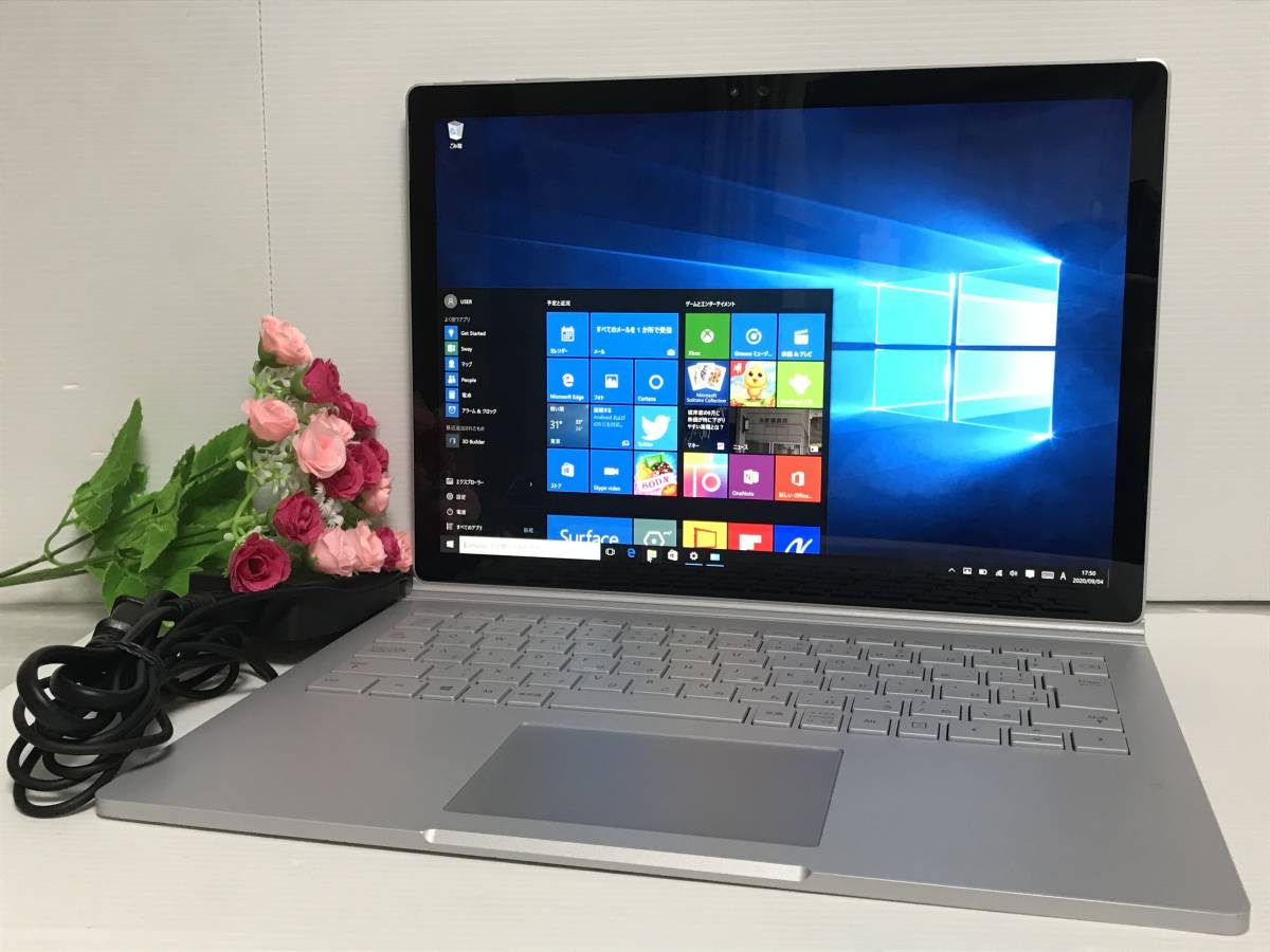 良品 動作良好 MICROSOFT SURFACE Book model:1796 Core i5 6300U 2.4Ghz/RAM:8GB ...
