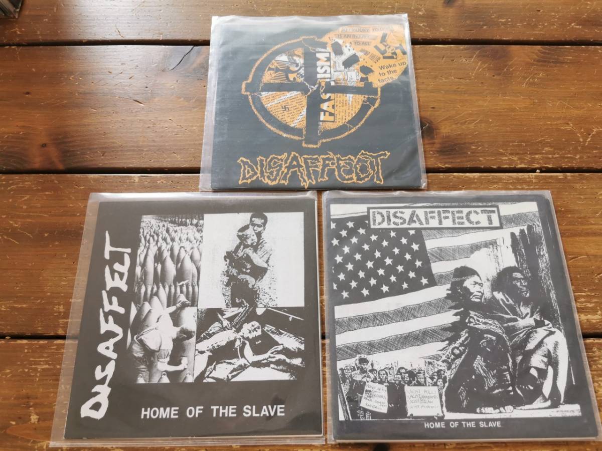 DISAFFECT 7 3枚セット discharge sedition svart framtid doom scatha oi ...