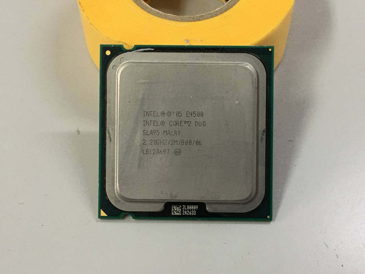 B24 Intel Core2 Duo E4500 SLA95 2.20GHz LGA775(Core2)｜売買されたオークション情報、yahooの商品情報をアーカイブ公開 - オークファン ...