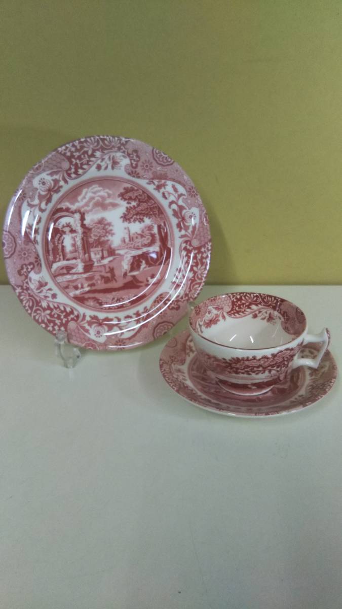 Spode スポード ITALIAN カップ&ソーサー&プレート19cm レッド(洋食器)｜売買されたオークション情報、yahooの商品情報をアーカイブ公開 - オークファン（aucfan.com）