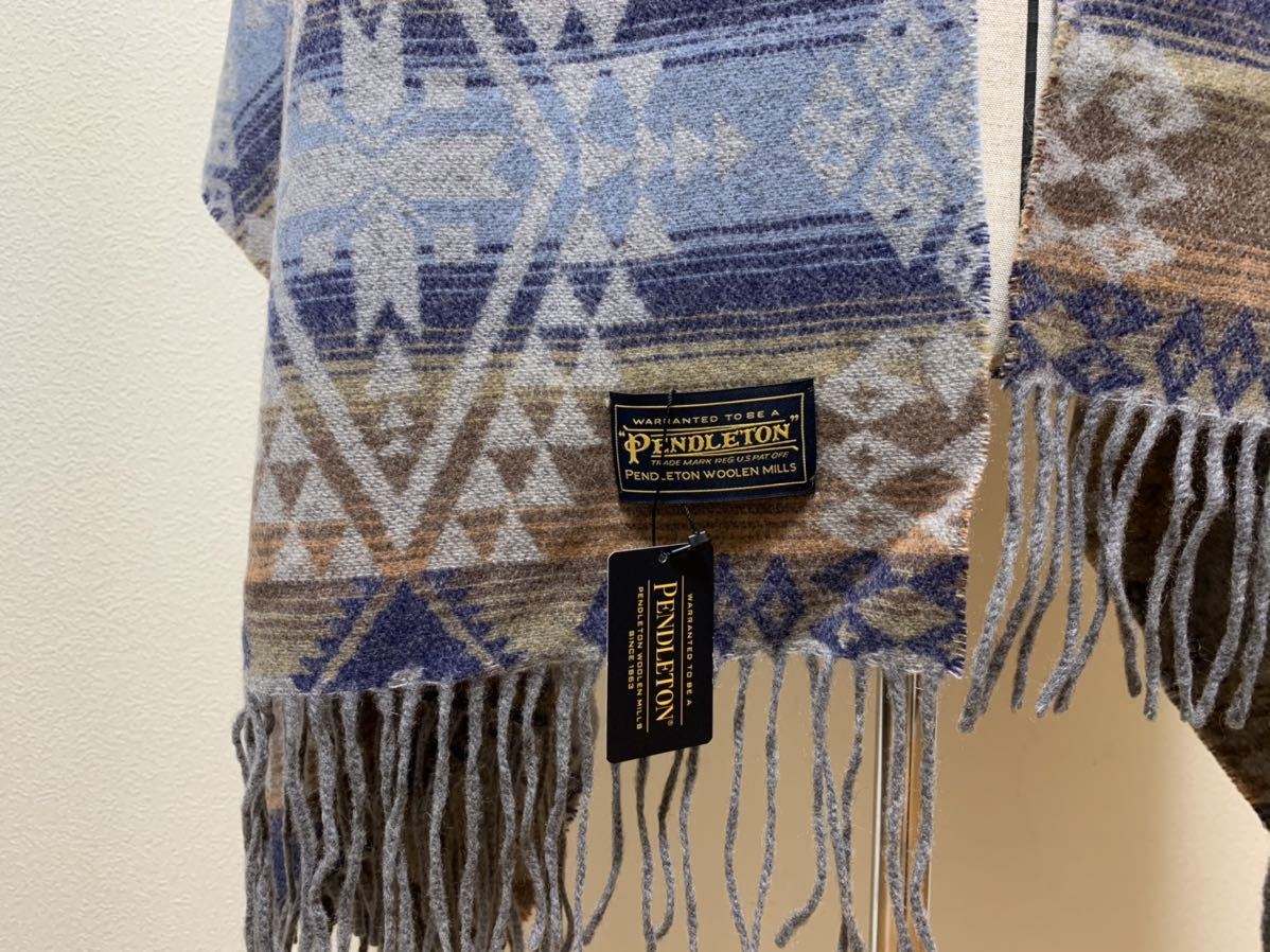 PENDLETON Cashmere Stole ペンドルトン 大判ストール マフラー カシミヤ アルパカ ネイティブ柄 ブランケット ...