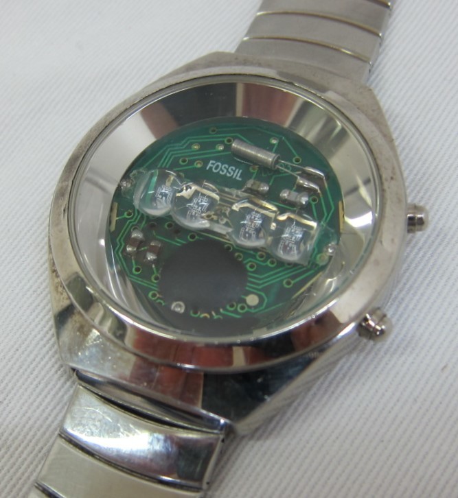 動作未確認/ジャンク FOSSIL 2002 LED 腕時計 JR-7794(フォッシル)｜売買されたオークション情報、yahooの商品情報を ...
