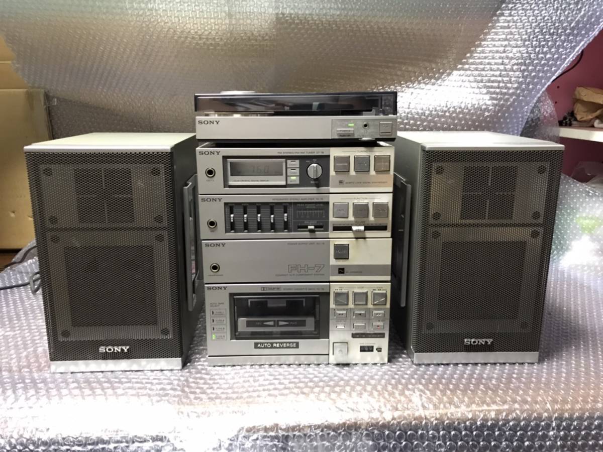SONY ソニー コンポ AC-78/TC-78 FH-7/TA-78/ST-78/SS-78/ PS-Q7 フルオートプレイヤーシステム ...