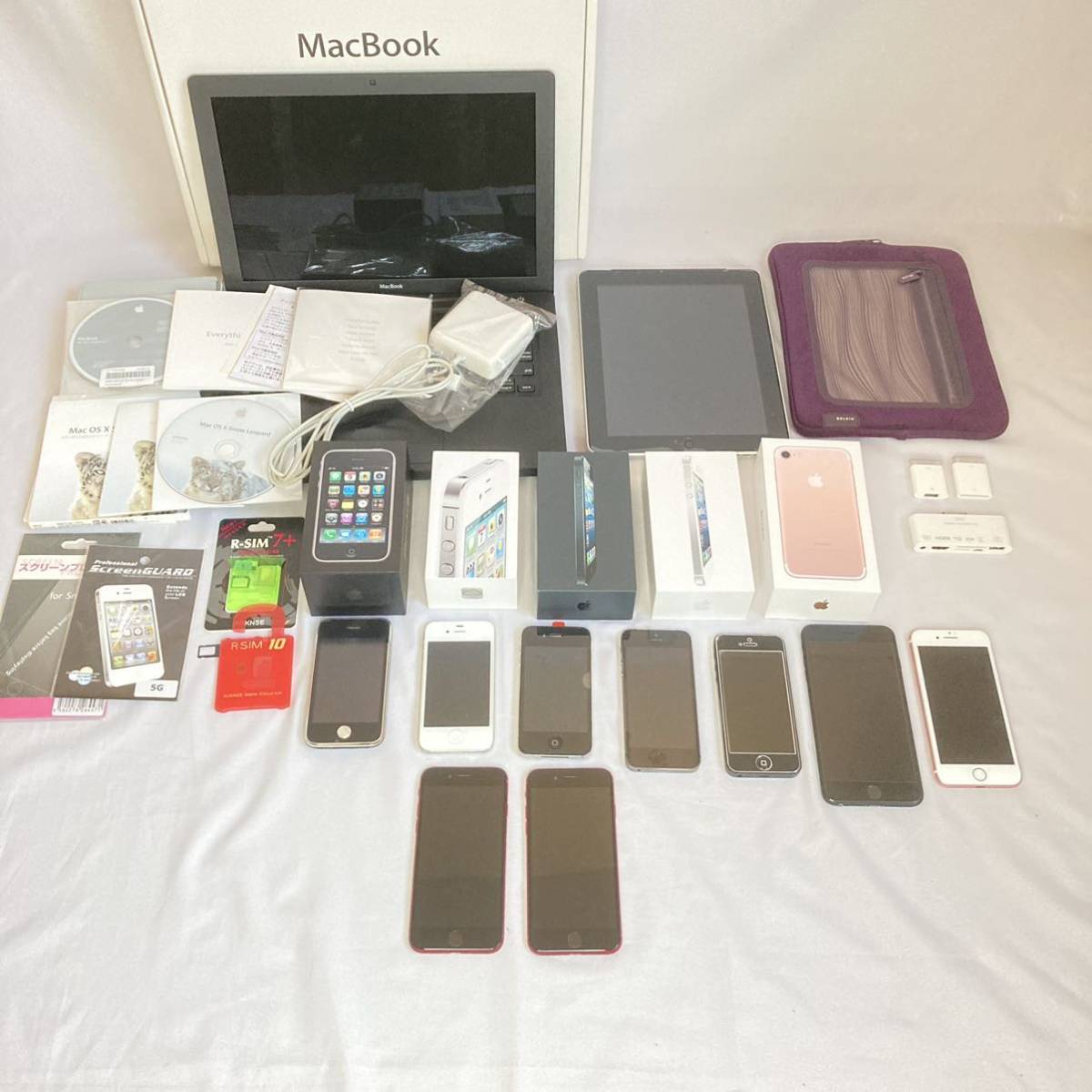 超お得 Apple iPhone8 iPad Macbook まとめ売り SIMロック解除アダプター ケース多数(アップル)｜売買されたオークション情報、yahooの商品情報をアーカイブ公開 ...