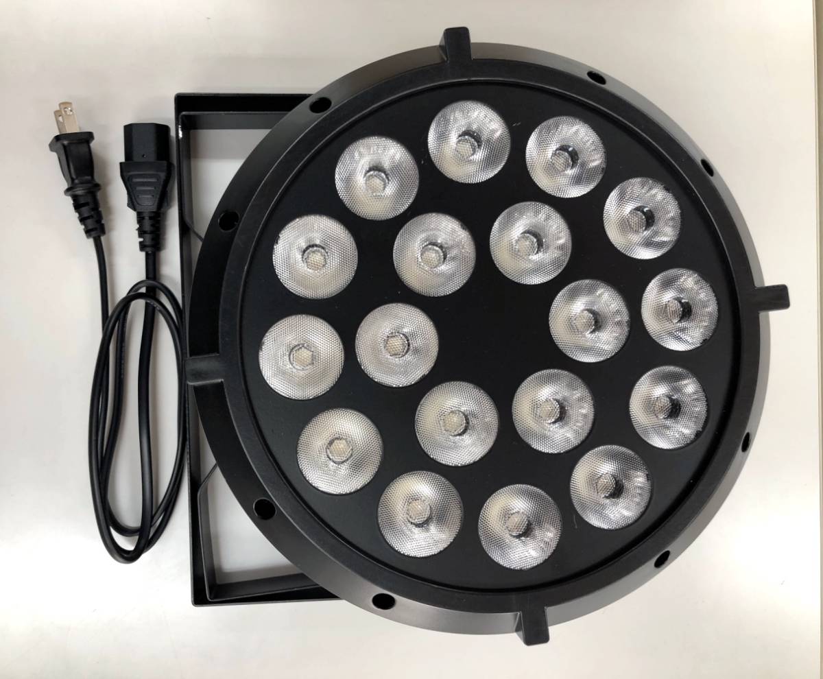 BETOPPER LPC004 パーライト ステージライト RGBW 4 in 1＆180W高輝度：単色の場合 18個すべてのledライト点灯 ...