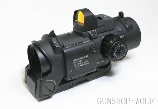 ELCAN specterDR 4倍miniDOT M4 HC SCAR AK M14(電動ガン)｜売買されたオークション情報、yahooの ...