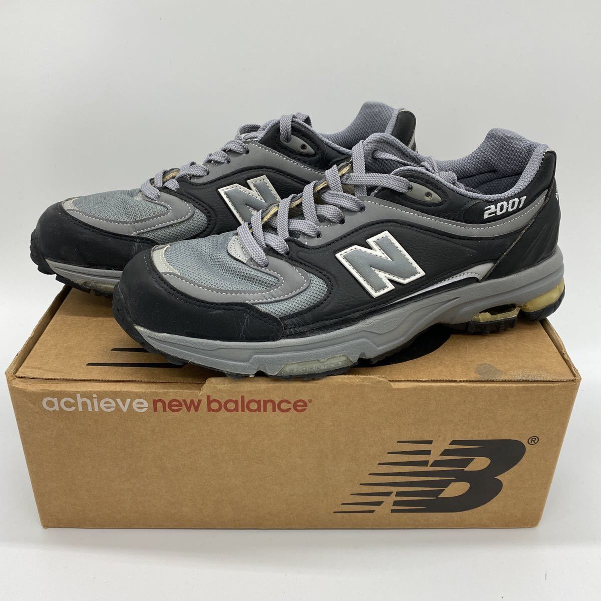 26cm New Balance M2001 BK black MADE IN USA ニューバランス ブラック メイドインユーエスエー ...