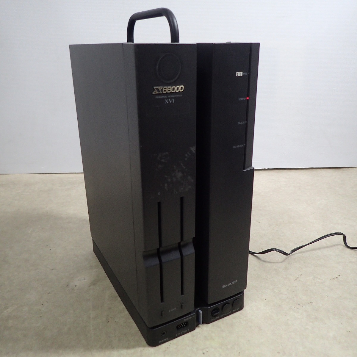 SHARP X68000XVI 本体 CZ-634C-TN シャープ CPU無し パーツ取りにどうぞ 1円 40(X68000)｜売買された ...