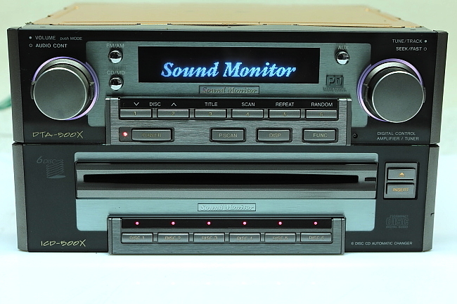 イクリプス Sound Monitor サウンドモニター DTA-500X オーディオコントローラー ICD-500X 6連 CDチェンジャー ...