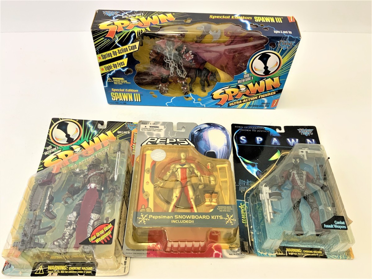 現状渡し品 アメトイ フィギュア セット スポーン SPAWN ペプシマン スノボ 055-201210-ST-09-IZU(フィギュア)｜売買されたオークション情報、yahooの商品情報を ...