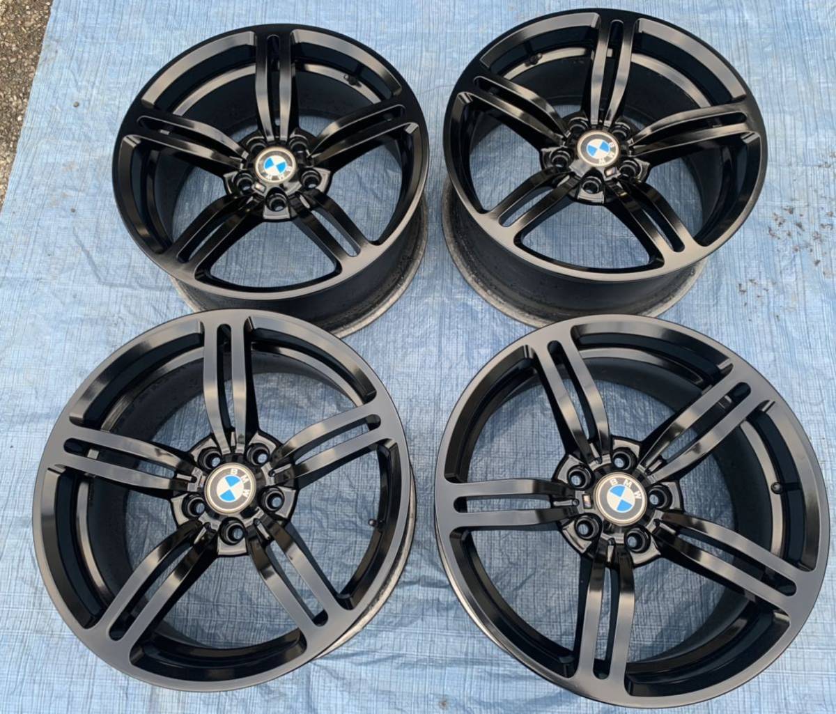 BMW M スポーツ 純正 19×8.5J 9.5J 5H-120 E60 M5 M6 E61 E62 5 6シリーズ 再塗装品 塗装後 つや消し 4本セット(5穴)｜売買されたオークション ...