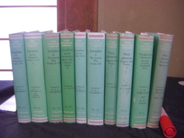 Loeb Classical Library 10冊 テオプラトス ヨセフス THEOPHRASTUS JOSEPHUS B52(洋書)｜売買 ...