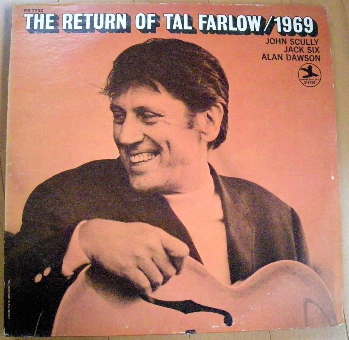 タル ファーロウ US盤 緑ラベル Tal Farlow The Return Of Tal Farlow 1969 Prestige ジャズ ...