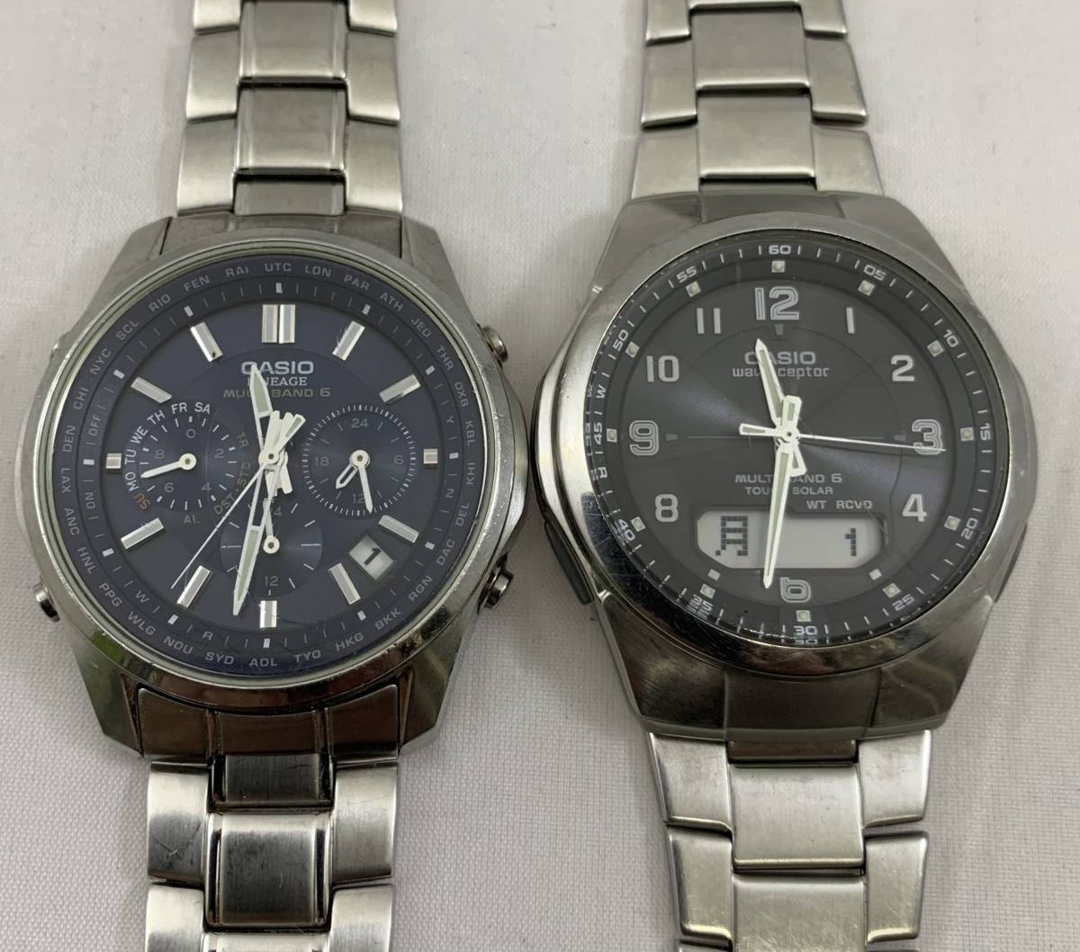 カシオ LINEAGE ソーラー ブルー LIW-M610 CASIO // CASIO カシオ wave ceptor ウェーブセプター ...
