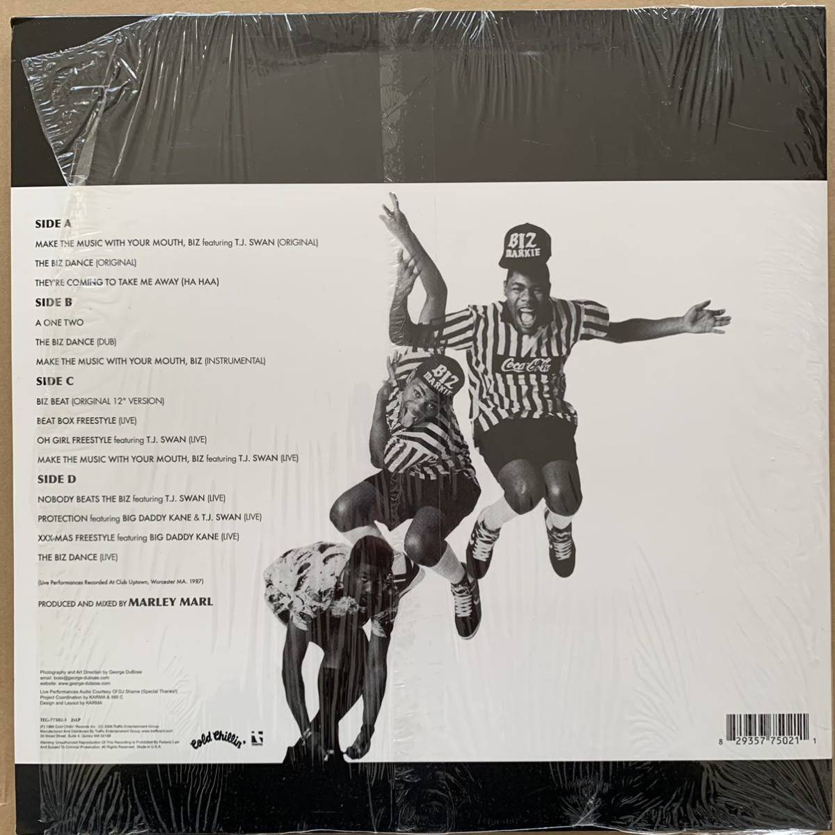 Biz Markie “Make The Music With Your Mouth Biz” cold chillin’ Marley Marl Big Daddy Kane juice ...