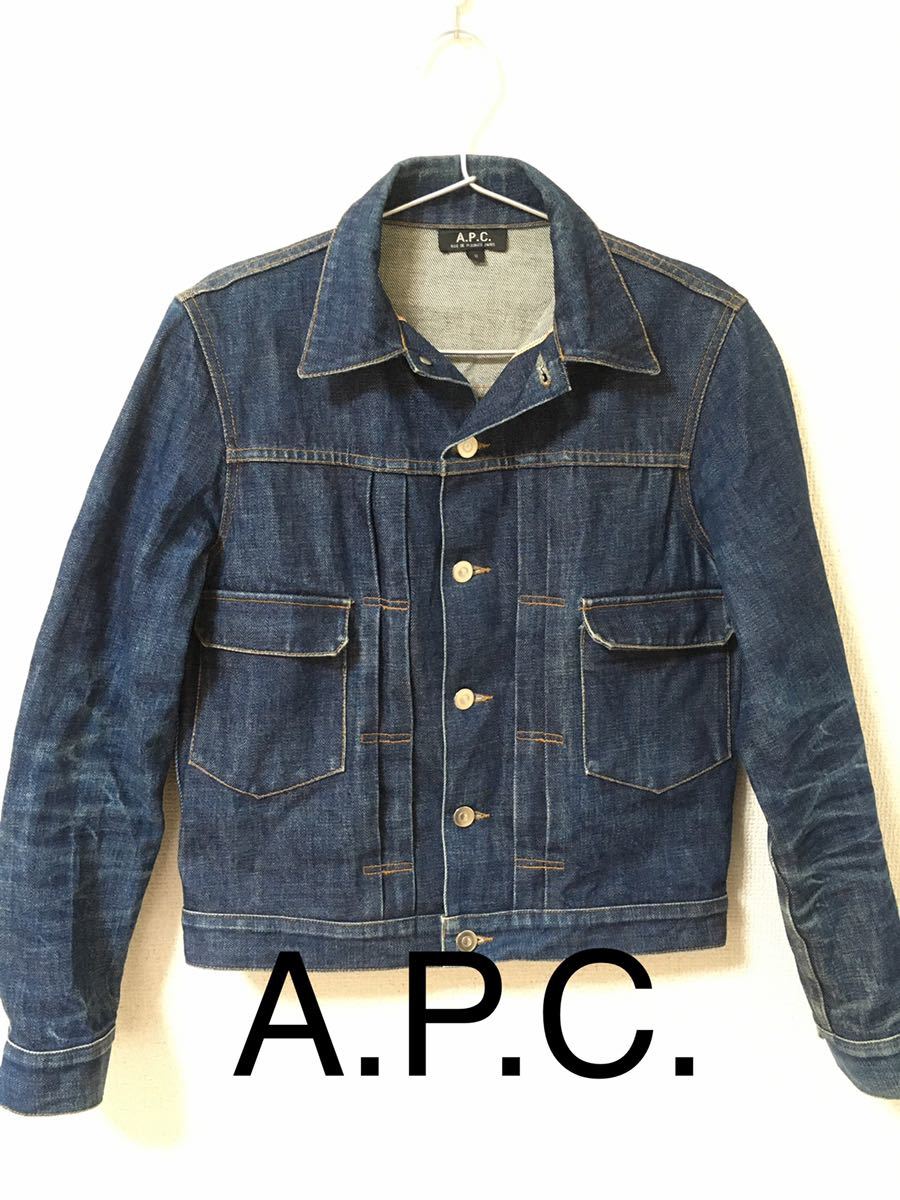 APC A.P.C. アーペーセー ジージャン Gジャン デニムジャケット デニムジャケット(ジャンパー、ブルゾン)｜売買されたオークション情報、yahooの商品情報をアーカイブ公開 ...