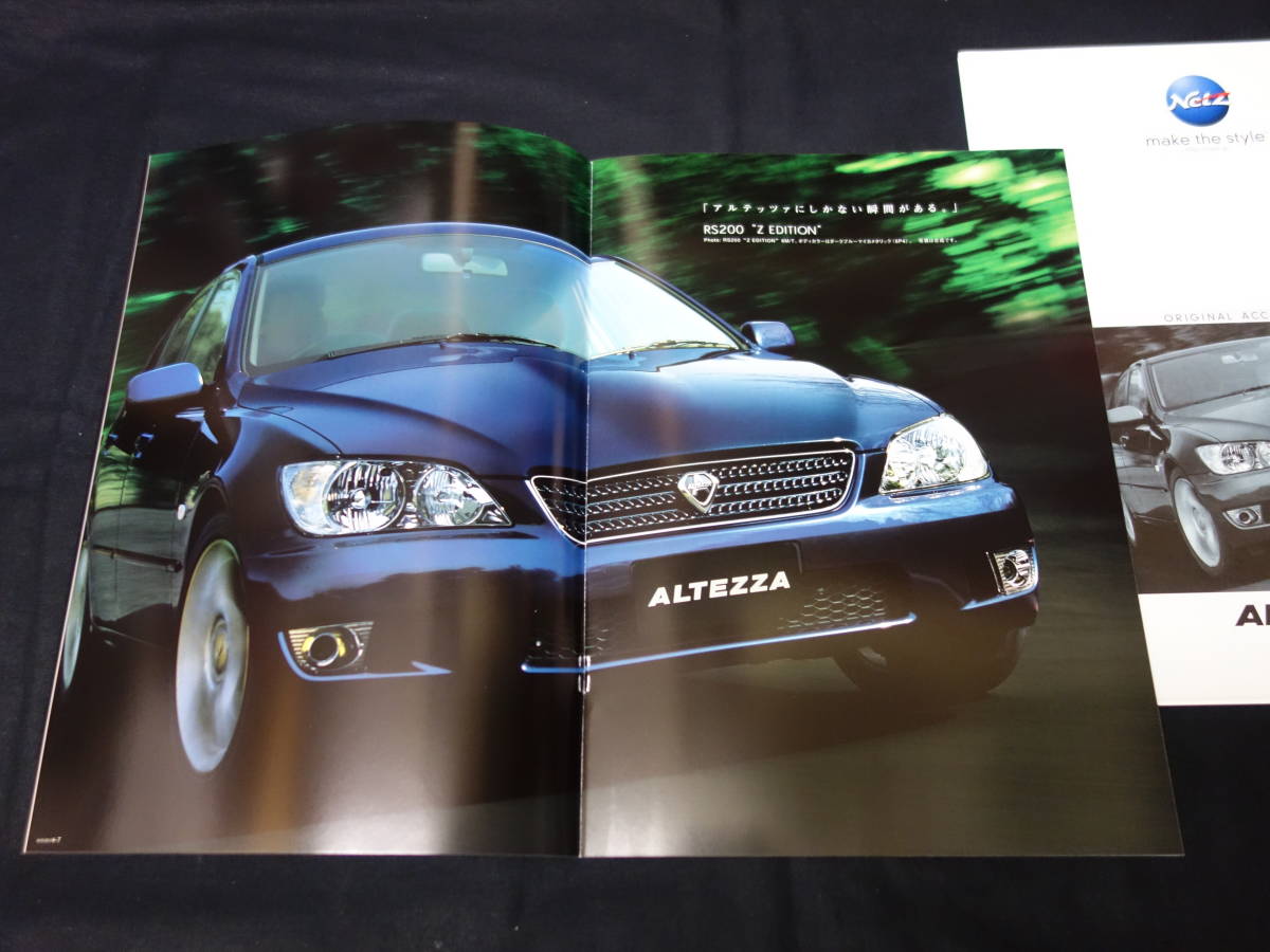 ￥800 トヨタ ALTEZZA アルテッツア SXE10 / GXE10型 本カタログ / アクセサリーカタログ付き 2004年(アルテッツア)｜売買されたオークション情報、yahooの商品 ...
