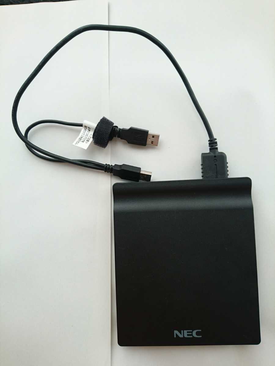 NEC DVD-ROMドライブ PC-VP-BU47 ノートPC 拡張機器 パソコン PC USB外付け USB(DVD-ROMドライブ ...