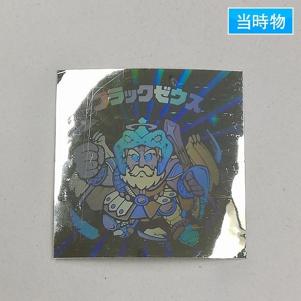 sB158o 当時物 旧 ビックリマン チョコ 6弾 ヘッド ブラックゼウス ホログラム(ヘッド)｜売買されたオークション情報、yahooの商品情報をアーカイブ公開 - オークファン ...