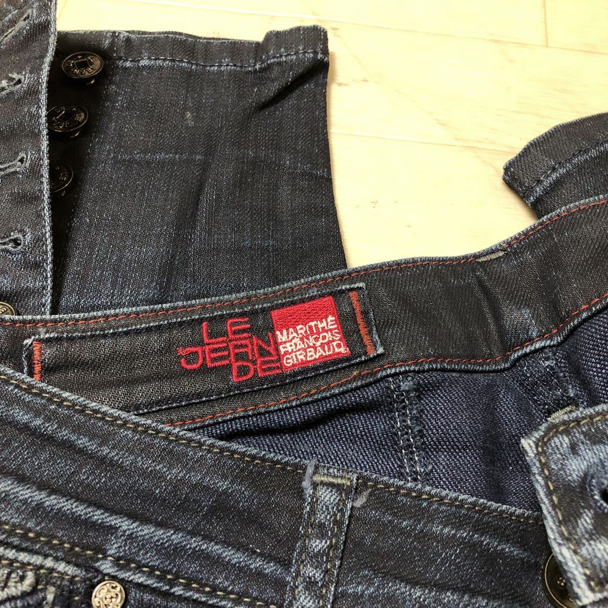 1531 MARITHE FRANCOIS GIRBAUD マリテフランソワジルボー デニムパンツ ジーンズ クロップドパンツ M レディース ブルー(女性用)｜売買されたオークション情報 ...