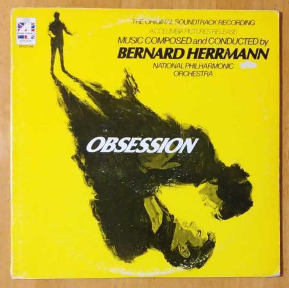 O.S.T.-OBSESSION LP BERNARD HERRMANN 愛のメモリー バーナード ハーマン BRIAN DE PALMA ...