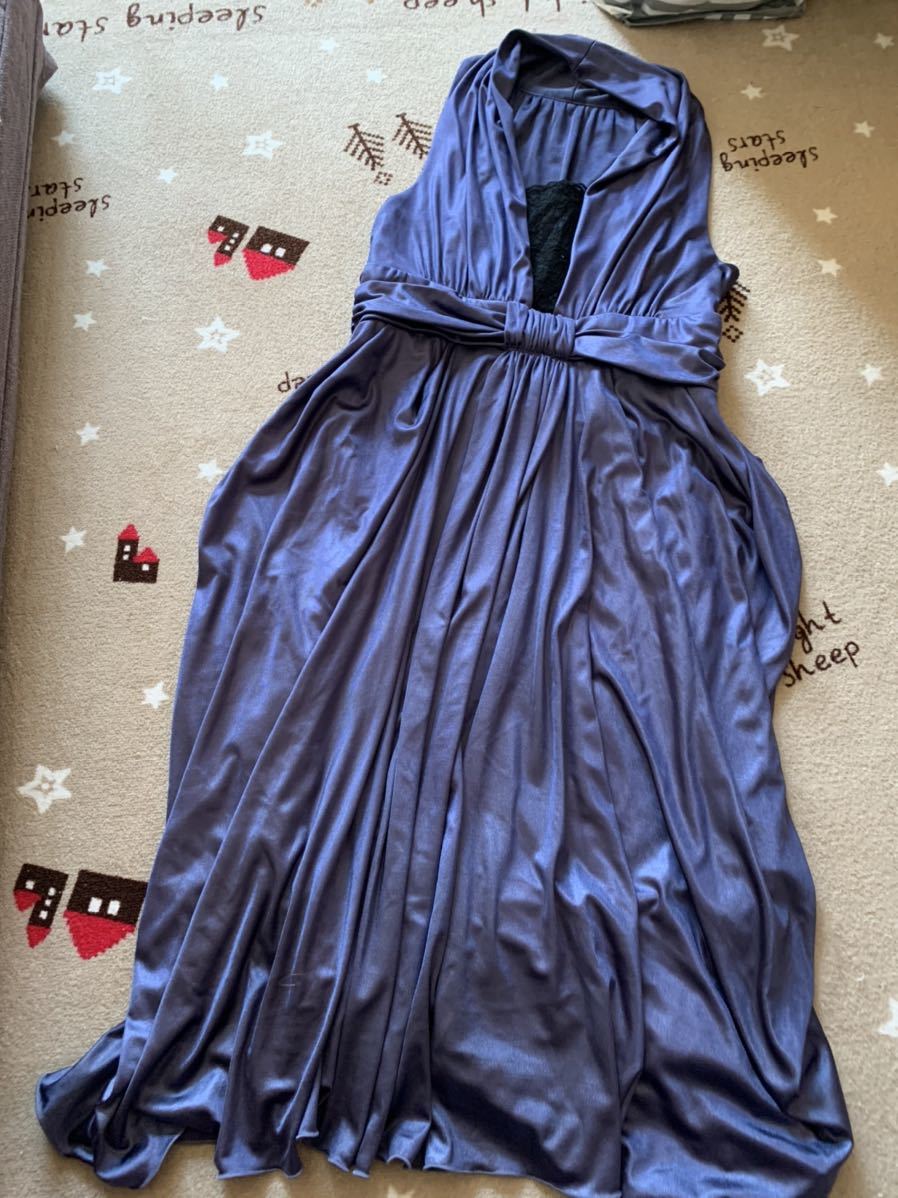 N488/パーティーワンピース/パープル/サテン生地/(ワンピース)｜売買されたオークション情報、yahooの商品情報をアーカイブ公開 ...