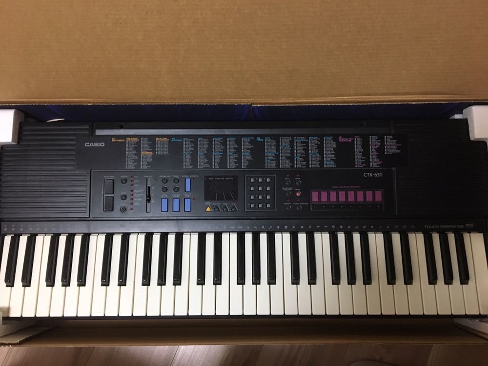☆CASIO電子キーボード 電子ピアノ 61鍵盤 CTK-630☆音楽教室用にも！カシオ電子キーボード ｜ホビー、カルチャー