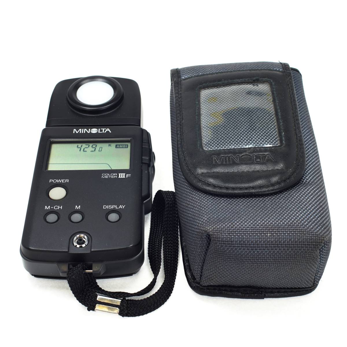 状態良好 MINOLTA Color Meter IIIF ミノルタ カラーメーター ⅢF 作動良好(露出計)｜売買されたオークション情報 ...
