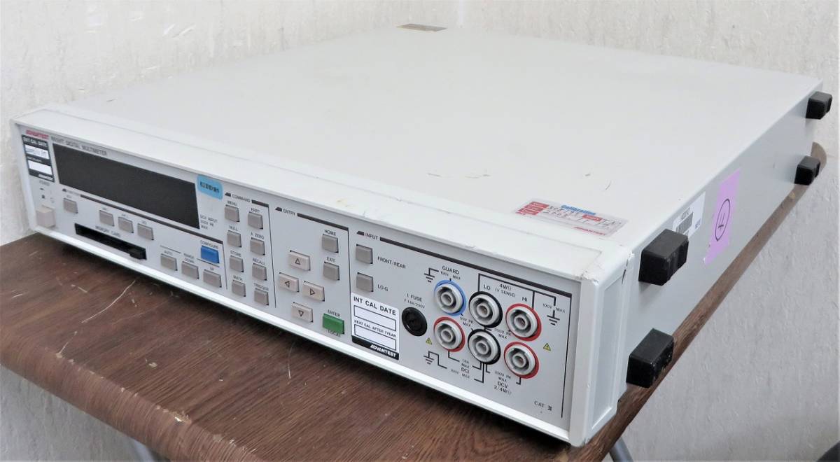 ADVANTEST/アドバンテスト デジタルマルチメーター R6581T④(アマチュア無線)｜売買されたオークション情報、yahooの商品情報 ...