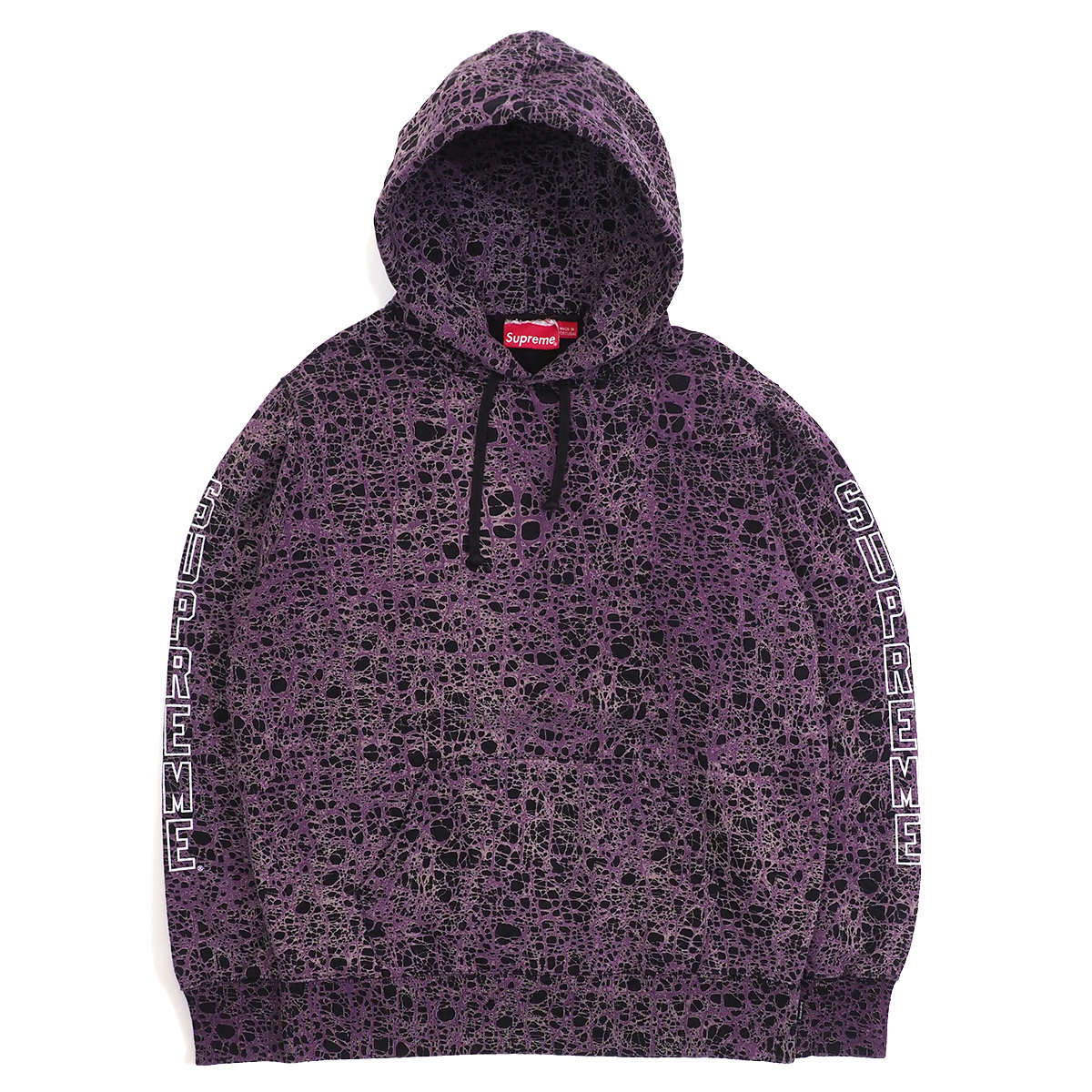 Supreme - Marble Hooded Sweatshirt 紫S シュプリーム - マーブル フーデッド スウェットシャツ ...