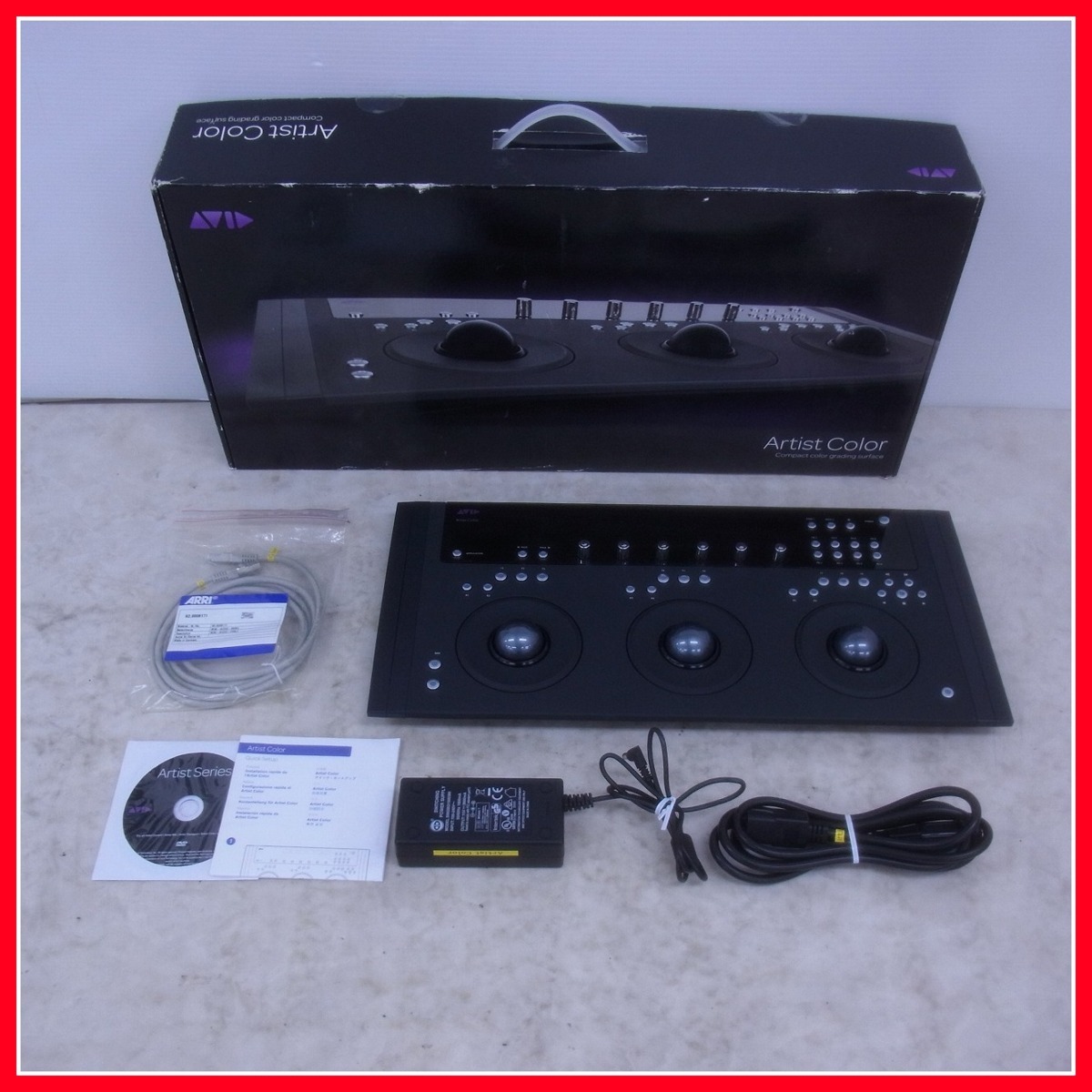 AVID Artist Color フィジカル MIDIコントローラー 箱説付 アビッド ジャンク 60(MIDIキーボード、コントローラー ...